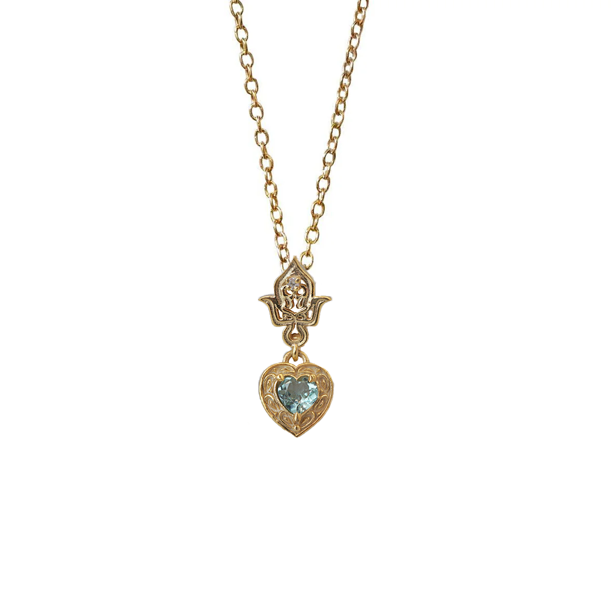Paraiba Tourmaline Heart Pendant – Limited Edition Necklace | Tippy Taste