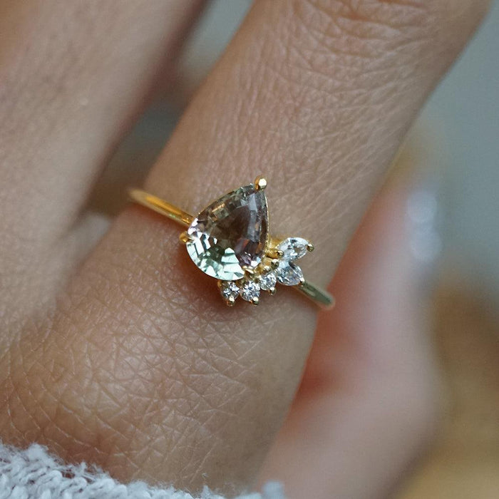 One Of A Kind: Stella Parti Color Tourmaline Ring – Tippy Taste Jewelry