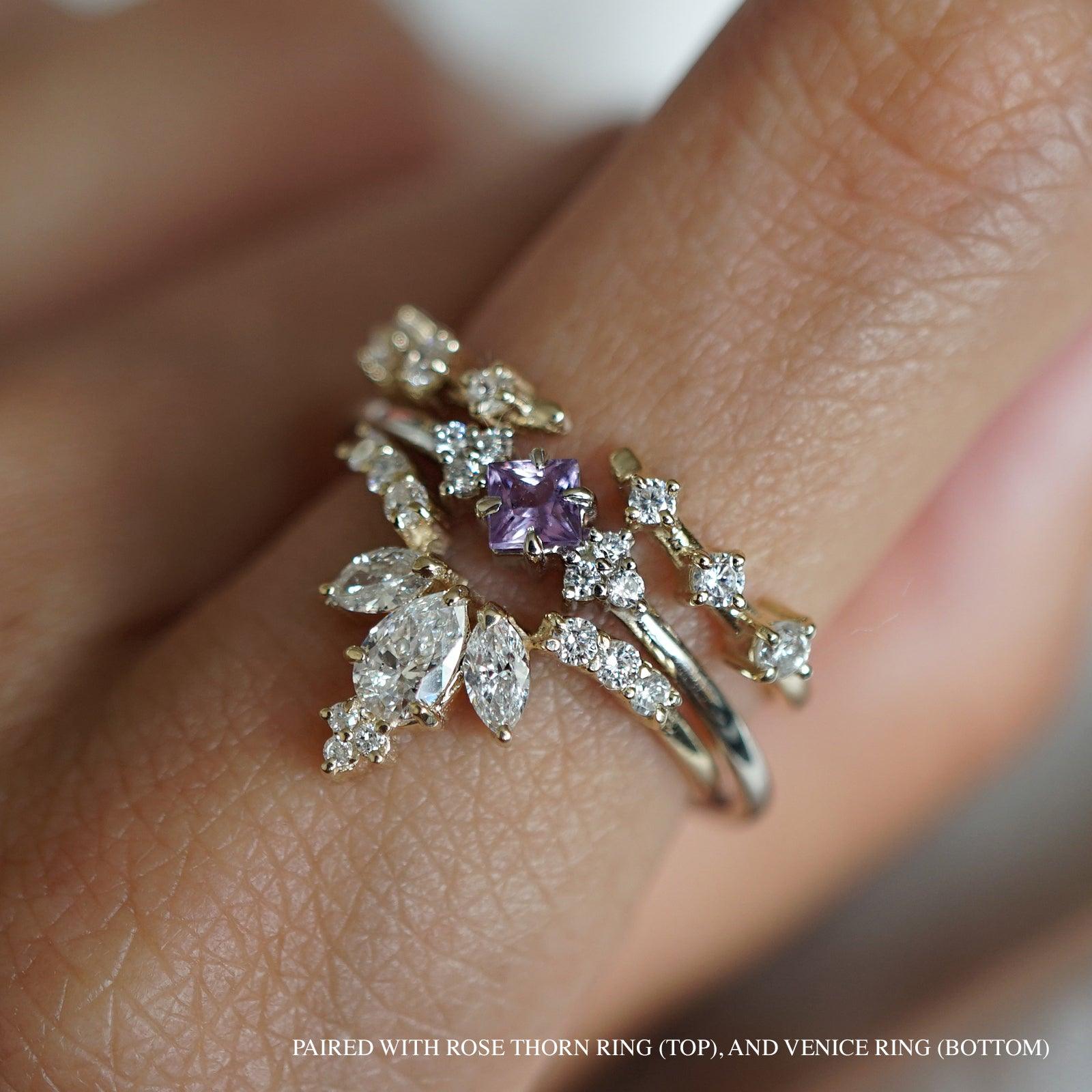 Pink Sapphire Blush Ring