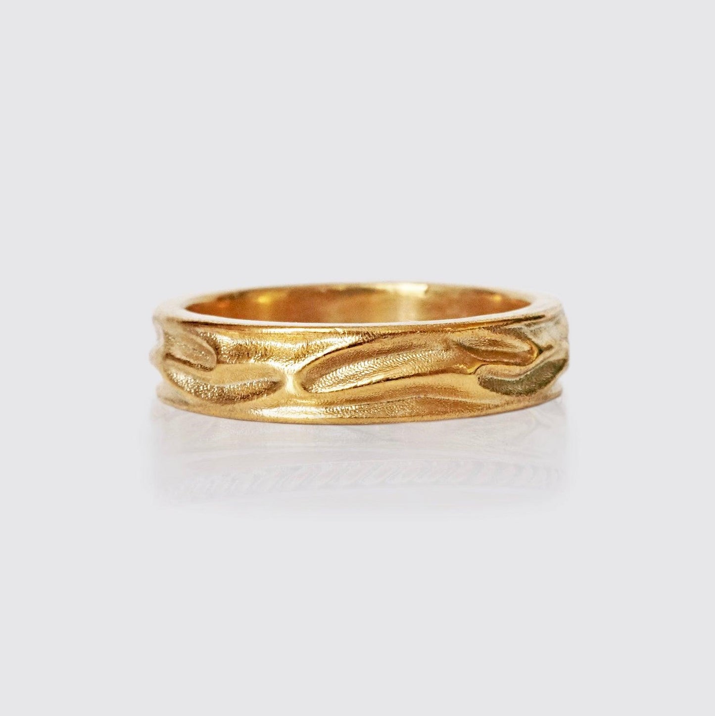 Liquid Ring in Sterling Silver, 14K Gold and 18K Gold, 5mm